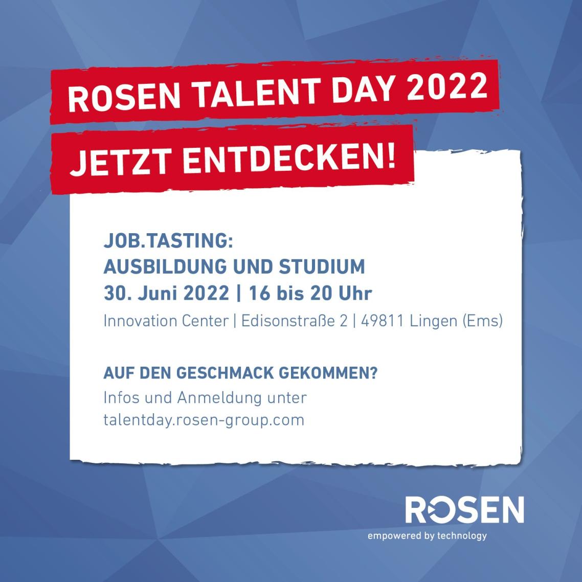 ROSEN Talent Day 2022